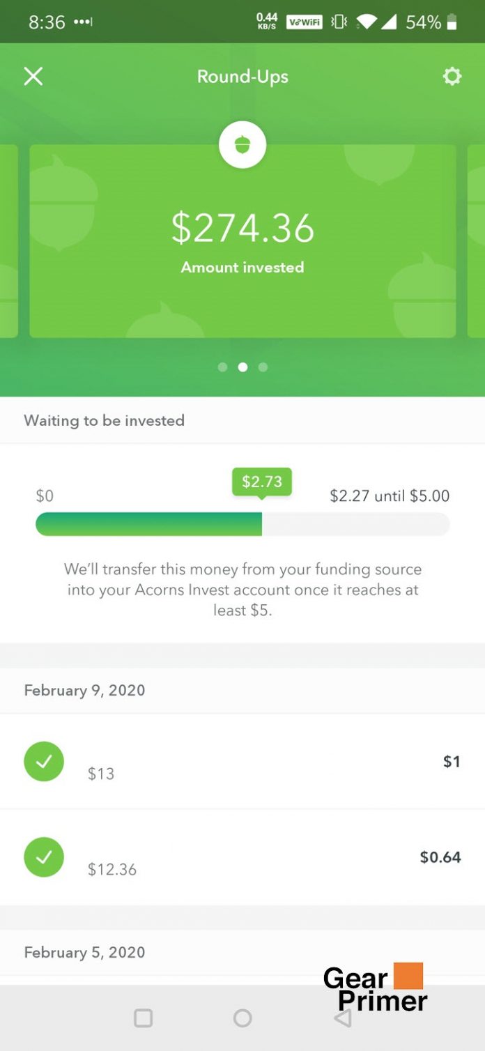 Acorns Review: One Year Investment Results | Gear Primer