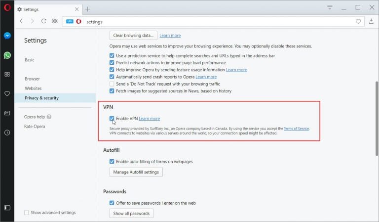 How to Use Opera VPN | Gear Primer